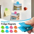 8 Pack Magnetic Clips Assorted, Heavy Duty Magnetic Paper Clips with ...