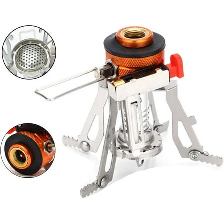 Mini Camping Gas Stove, Ultralight Pocket Outdoor Cooking Burner ...