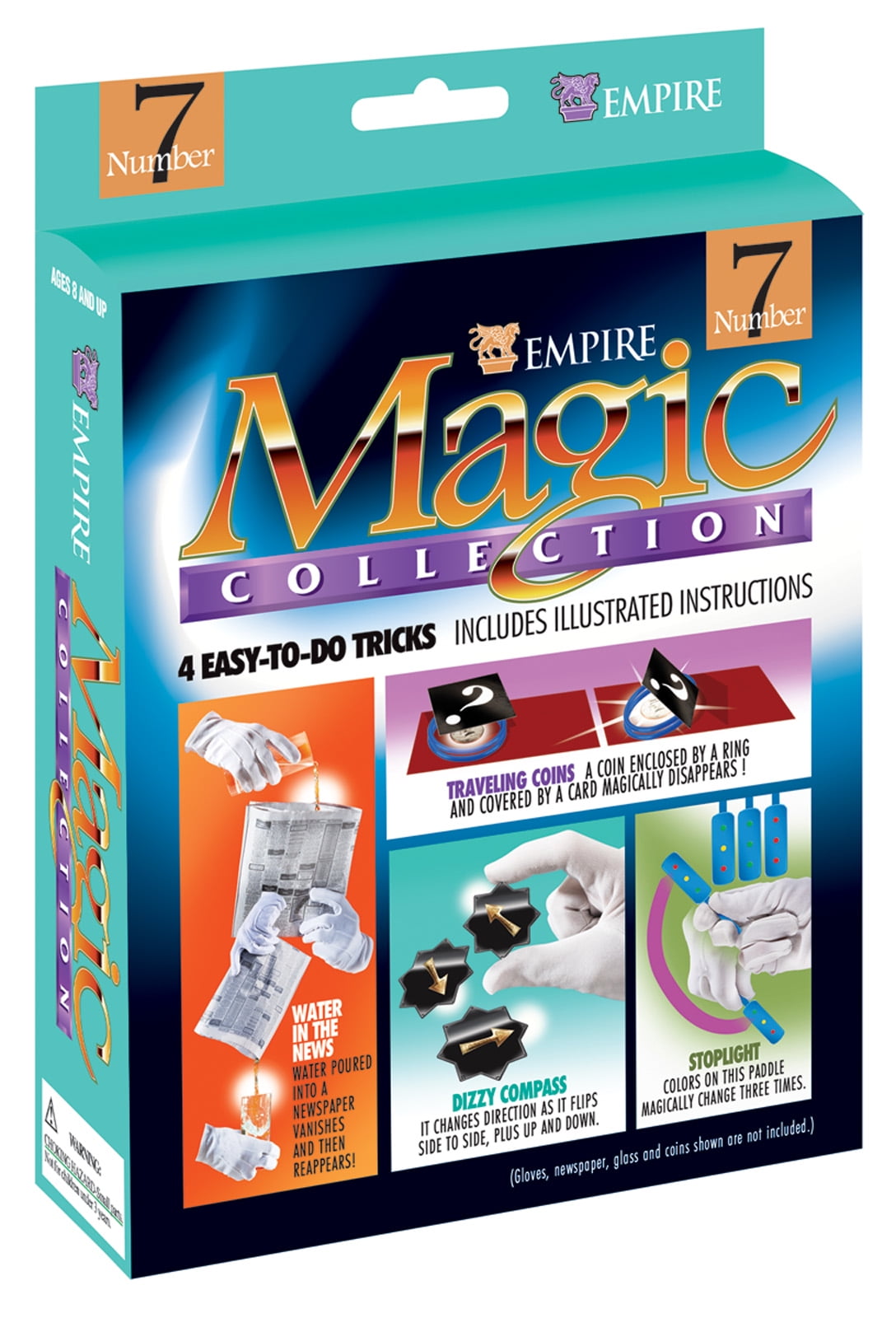 Empire Magic Magician Starter Collection #7 Water Newspaper 4pc 7 ...