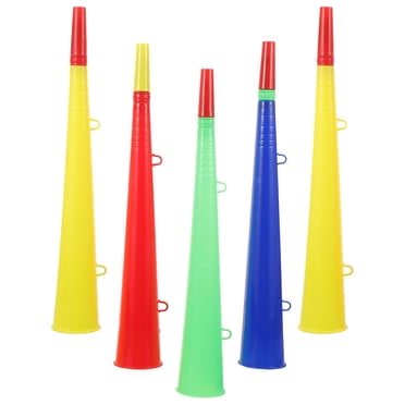 96 Count Bulk Pack Assorted Foil Party Horns with Fringe - Walmart.com
