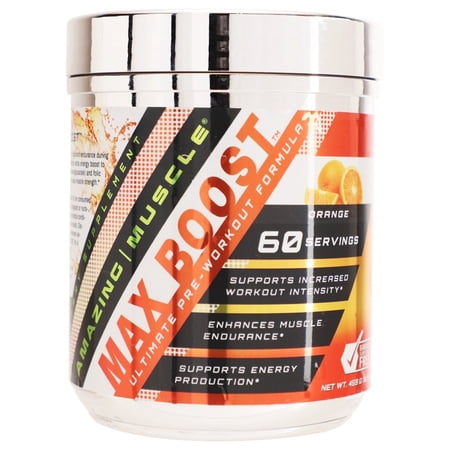 Amazing Nutrition - Amazing Muscle Max Boost Ultimate Pre-Workout ...