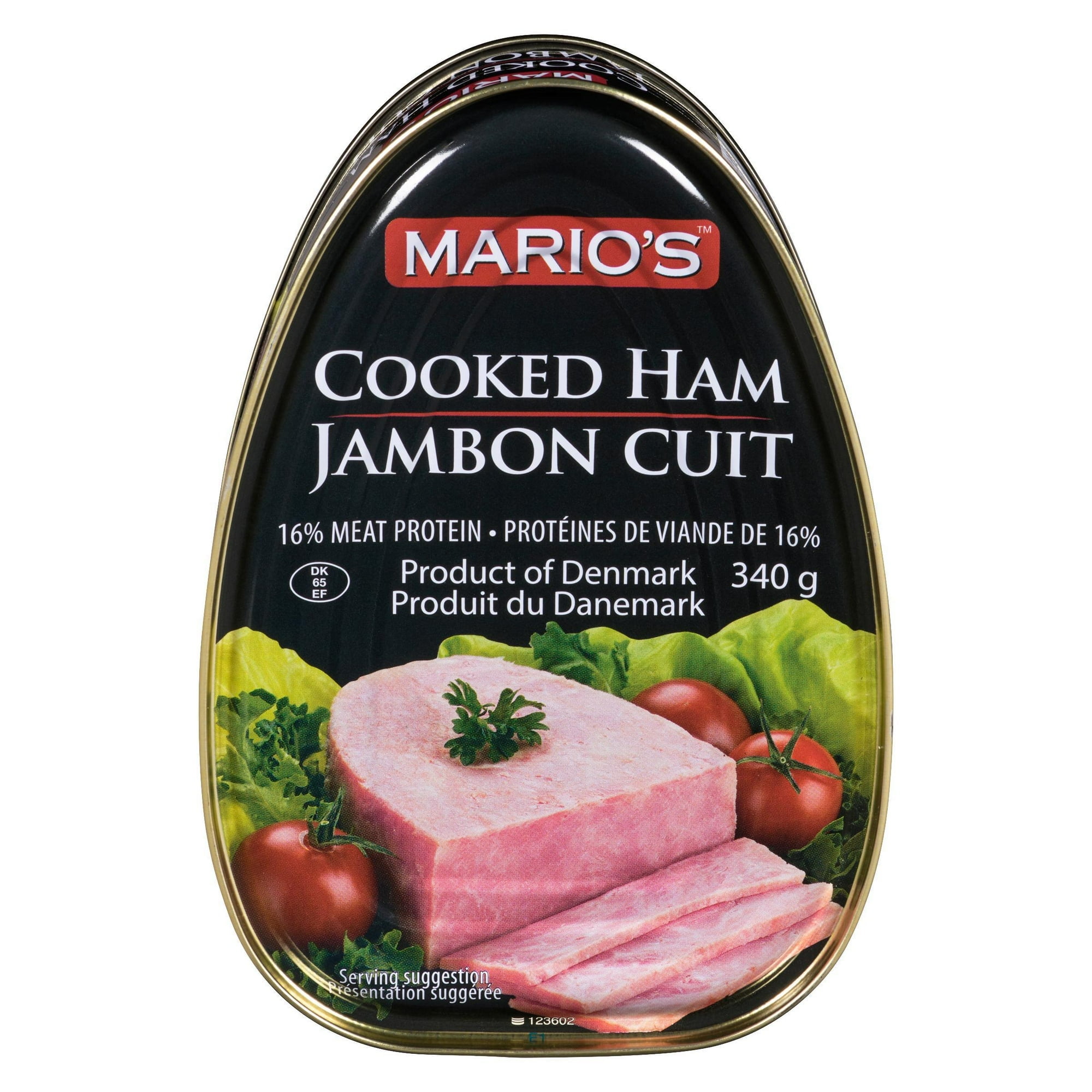 MARIO'S Cooked Ham 340 grams - Tin - Fully cooked - Ready-to-eat ...