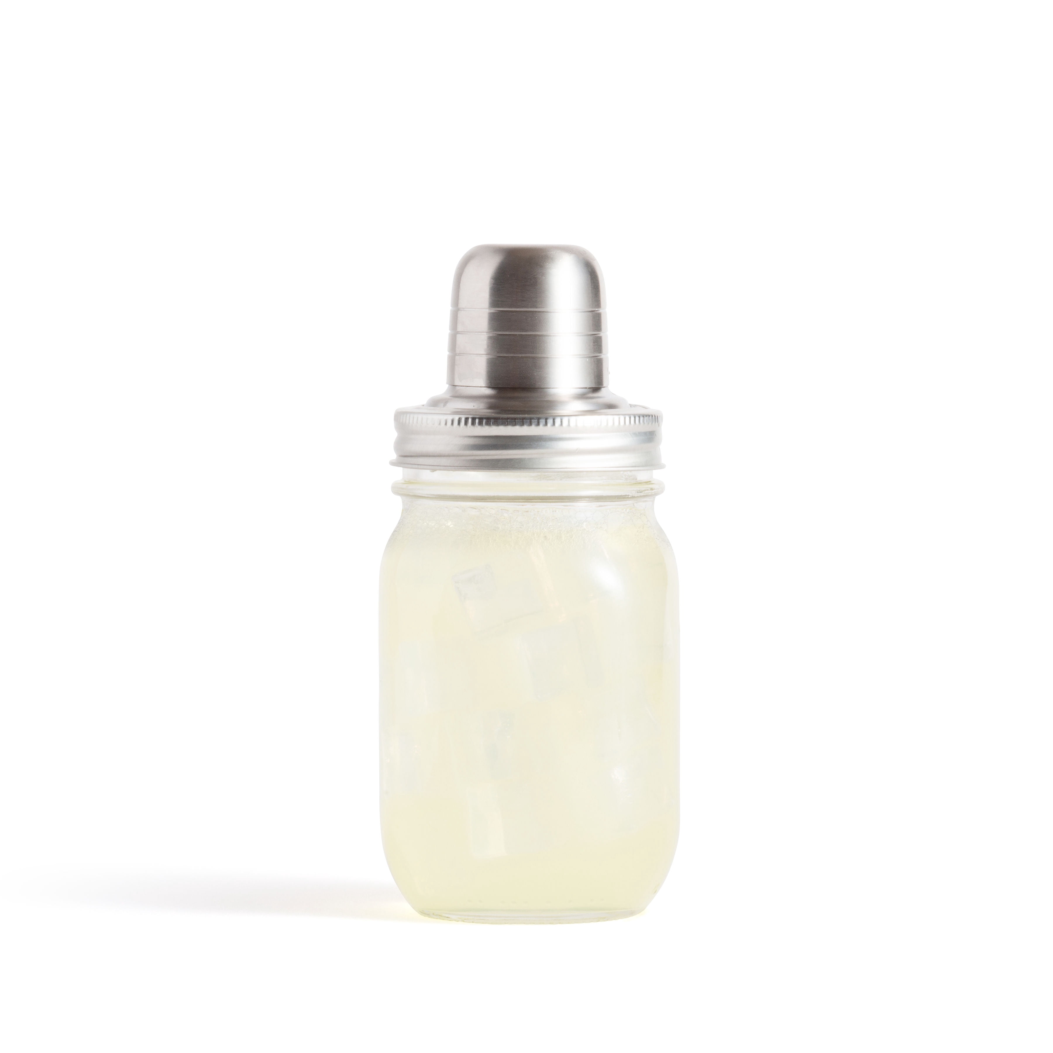 Jarware Cocktail Shaker Lid For Regular Mouth Mason Jars, Stainless ...