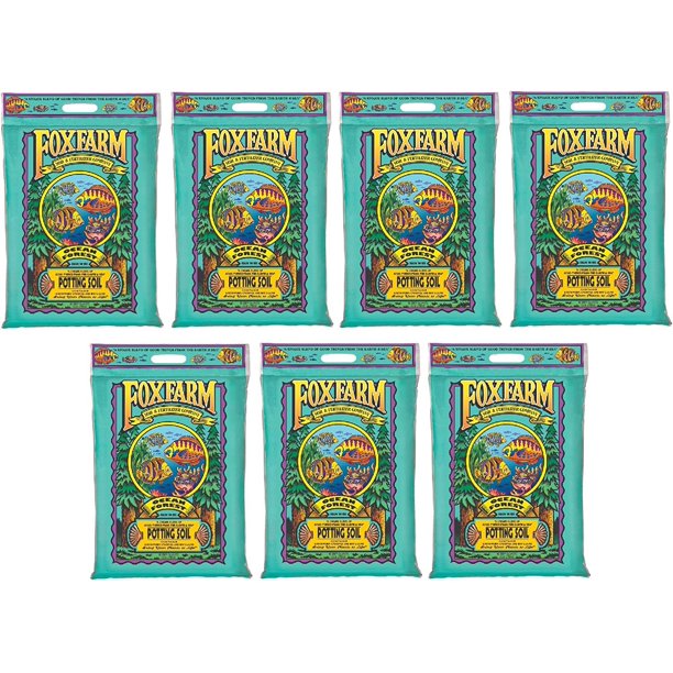 FoxFarm FX14053 Ocean Forest PH Organic Garden Potting Soil Blend Mix ...