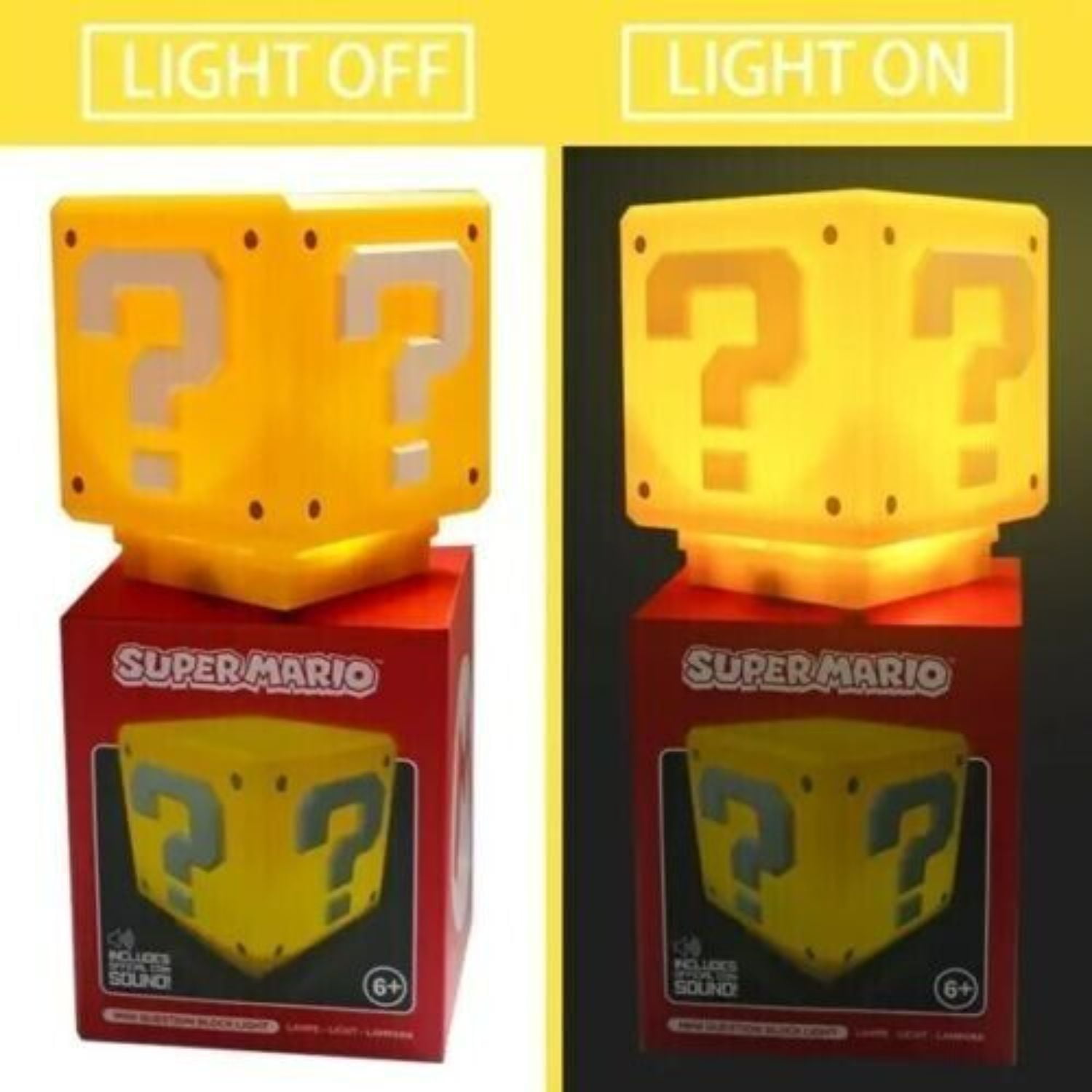 Click here for J & g Super Mario Bros Question Mark Block Night L... prices