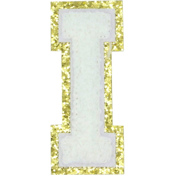 English Letter I Iron On Repair Patches Alphabet Sewing Appliques ...
