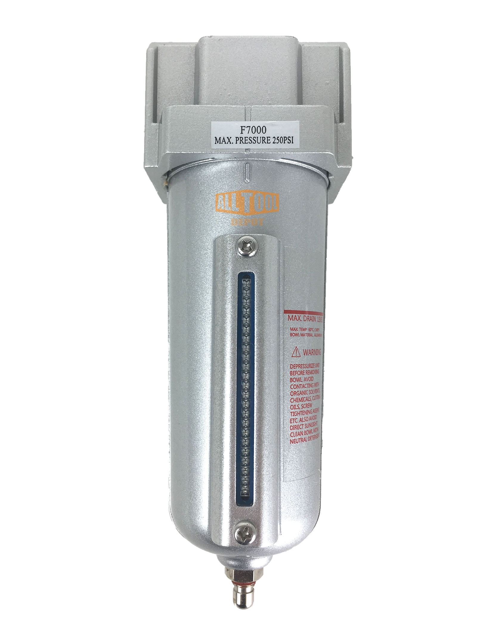 3/4" NPT HEAVY DUTY Industrial Grade Particulate Filter/Water Trap ...