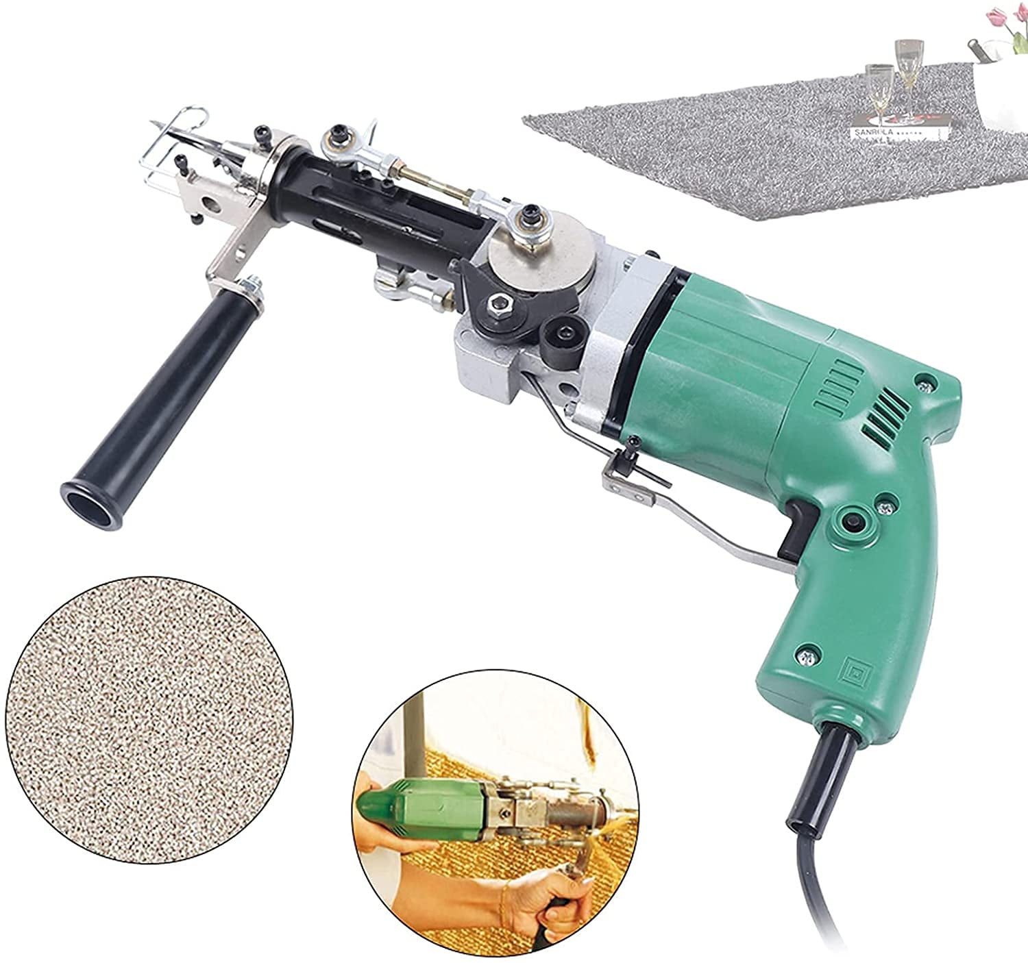 Buy WUZSTAR Electric Carpet Tufting Gun 9-18mm Rug Tufting Machine for ...