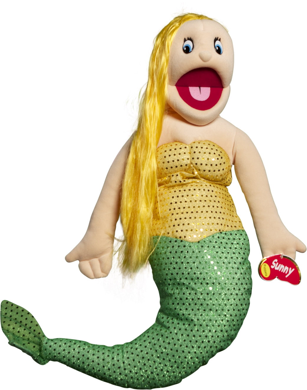 Sunny Toys GS4599B 28 In. Mermaid - Blonde Hair, Pink Blue Body, Full ...