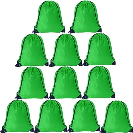 String Bag Draw - 24 Pack Drawsting Backpack Bags Review Best Clear ...