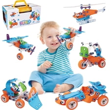 The Learning Journey – Techno Gears – Bionic Biplane – 80+ Pieces – Kid ...