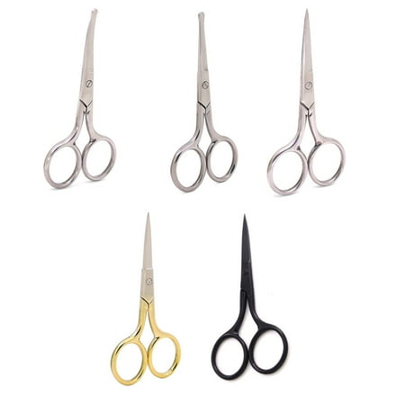 9.2cm Small Straight Tip Eyebrow Scissors Stainless Steel Delicate ...