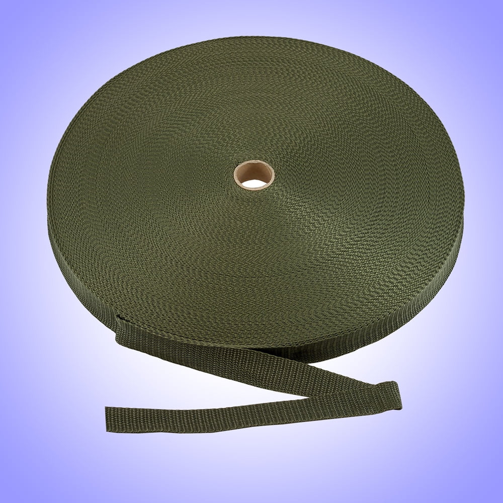 DuraGrip® Brand - 1.5" Olive Drab Lightweight Polypropylene Webbing ...