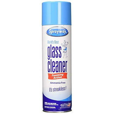 Sprayway Foaming Window Glass Cleaner, Streak-Free Shine, 19oz, Pack of ...