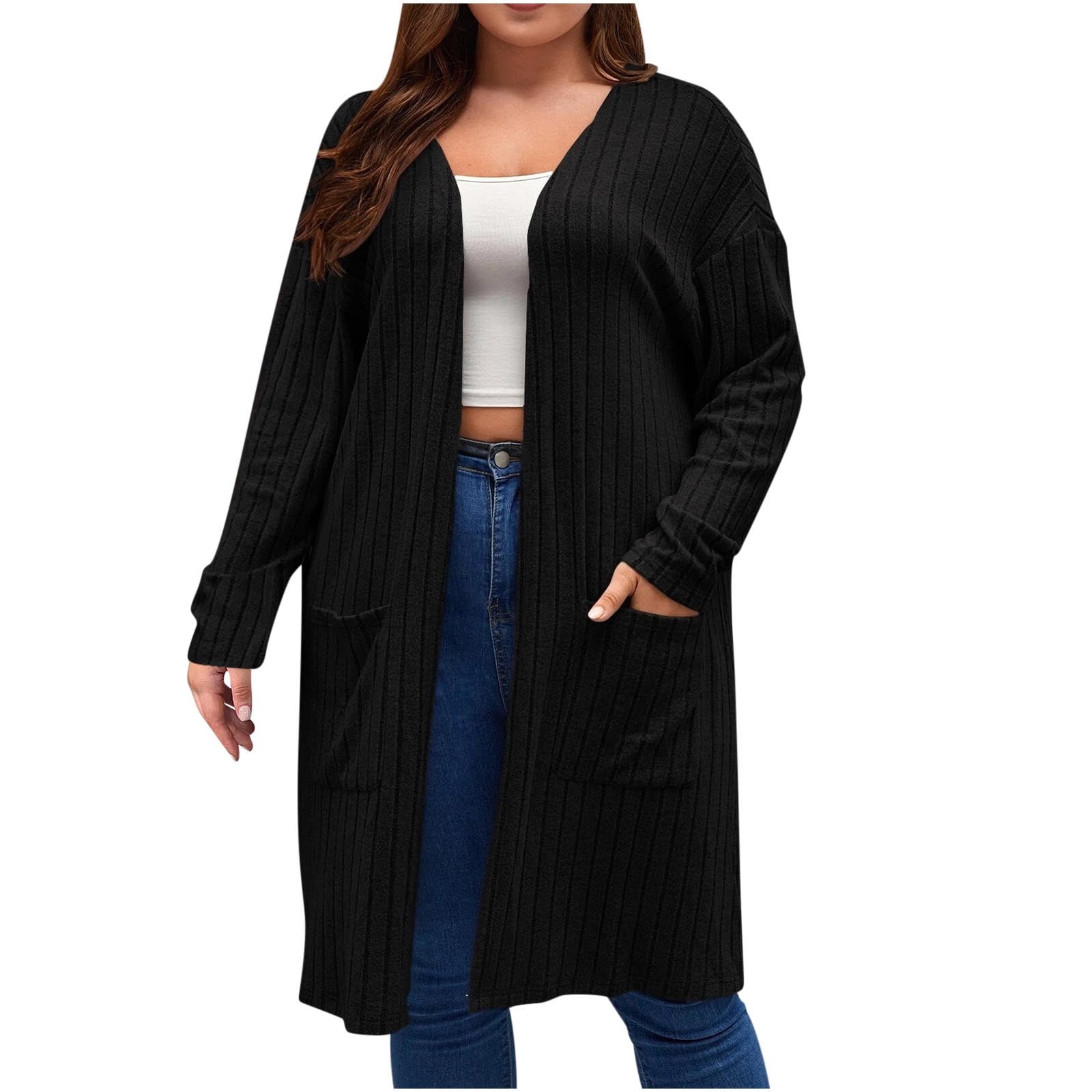Click here for Faiwad Women Long Cardigan Sweaters With Pocket Lo... prices