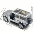 Alloy Car Model Diecast SUV Car Toy Doors Open Pull Back Car Metal ...