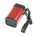 GENEMA Waterproof 5V USB Portable 4X AA Battery Charger Holder Kit ...