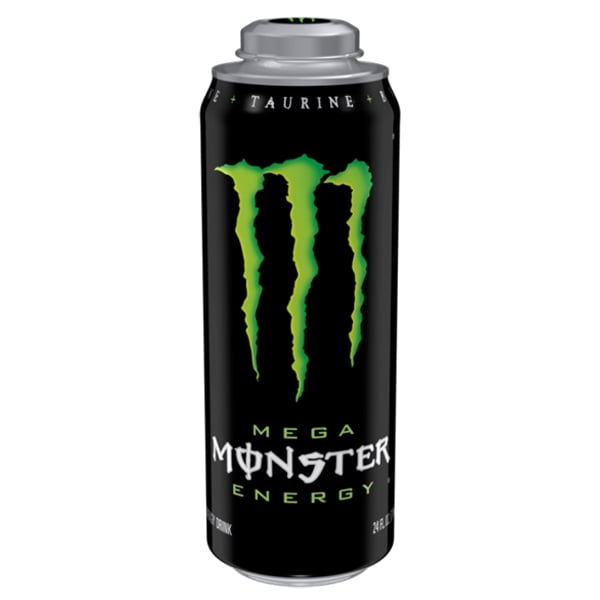 Monster Energy Mega Energy Drinks 24 oz Cans - Pack of 12 - Walmart.com