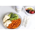 Primo Passi Bamboo Toddler Feeding Set with Suction Plate, Cup, Fork ...