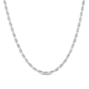 Sterling Silver Rope Chain Necklace, 22" - Walmart.com
