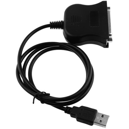 USB to Printer DB25 25 Pin Male/Female Parallel Port Cable Adapter ...