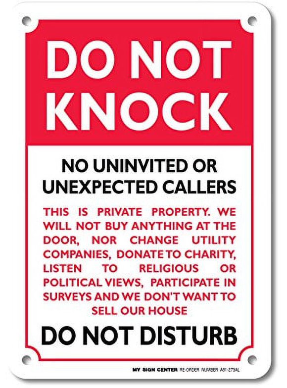 Warning Signs in Office Signs - Walmart.com