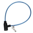8mm x 64cm Anti-Theft Bike Lock with 2 Keys, Heavy Duty Steel Wire ...