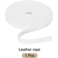 Flat Leather Cord,197 Inch 10mm String PU Faux Strips Strap,[for ...