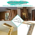 Kojem Attic Ladder Spreader Hinge Arms Pair Fits Werner Models Before ...