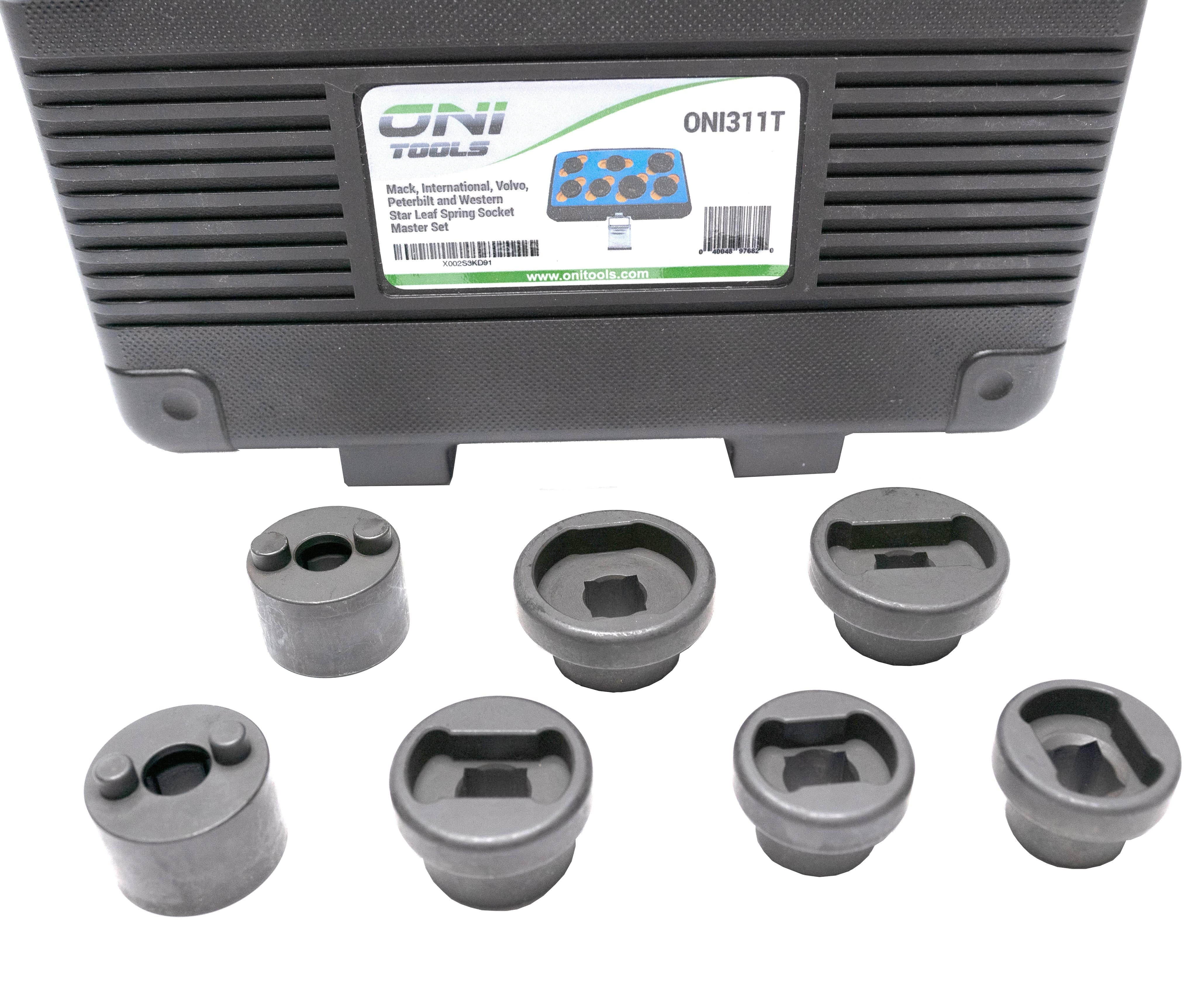 Leaf Spring Socket Master Set to Remove & Install Threaded Leaf Springs ...