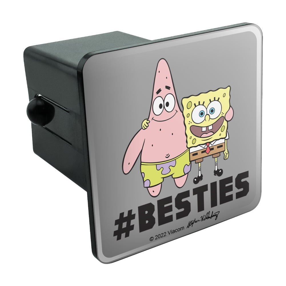 SpongeBob Besties Tow Trailer Hitch Cover Plug Insert - Walmart.com