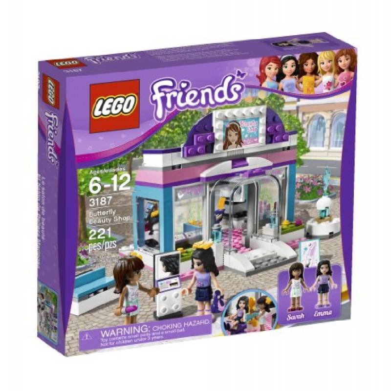 LEGO Friends Butterfly Beauty Shop 3187 - Walmart.com - Walmart.com