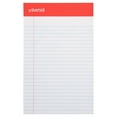 Walmart Perforated Ruled Writing Pads, Narrow Rule, 5x8, White, 50 ...