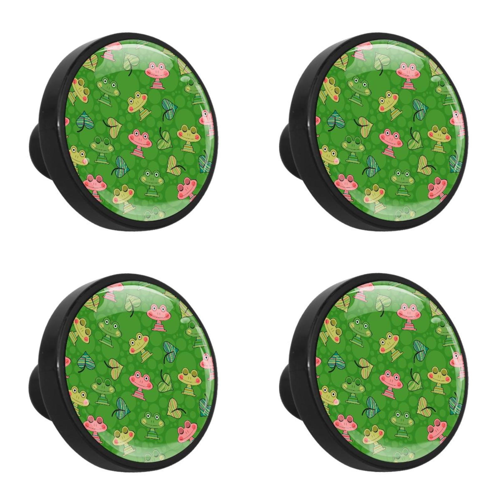 4 Pcs Cartoon Frog Knobs for Kitchen Cabinet Cupboard Dresser Bookcase ...