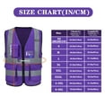 21 colour High visibility viz vest hi vis viz reflective safety vests ...