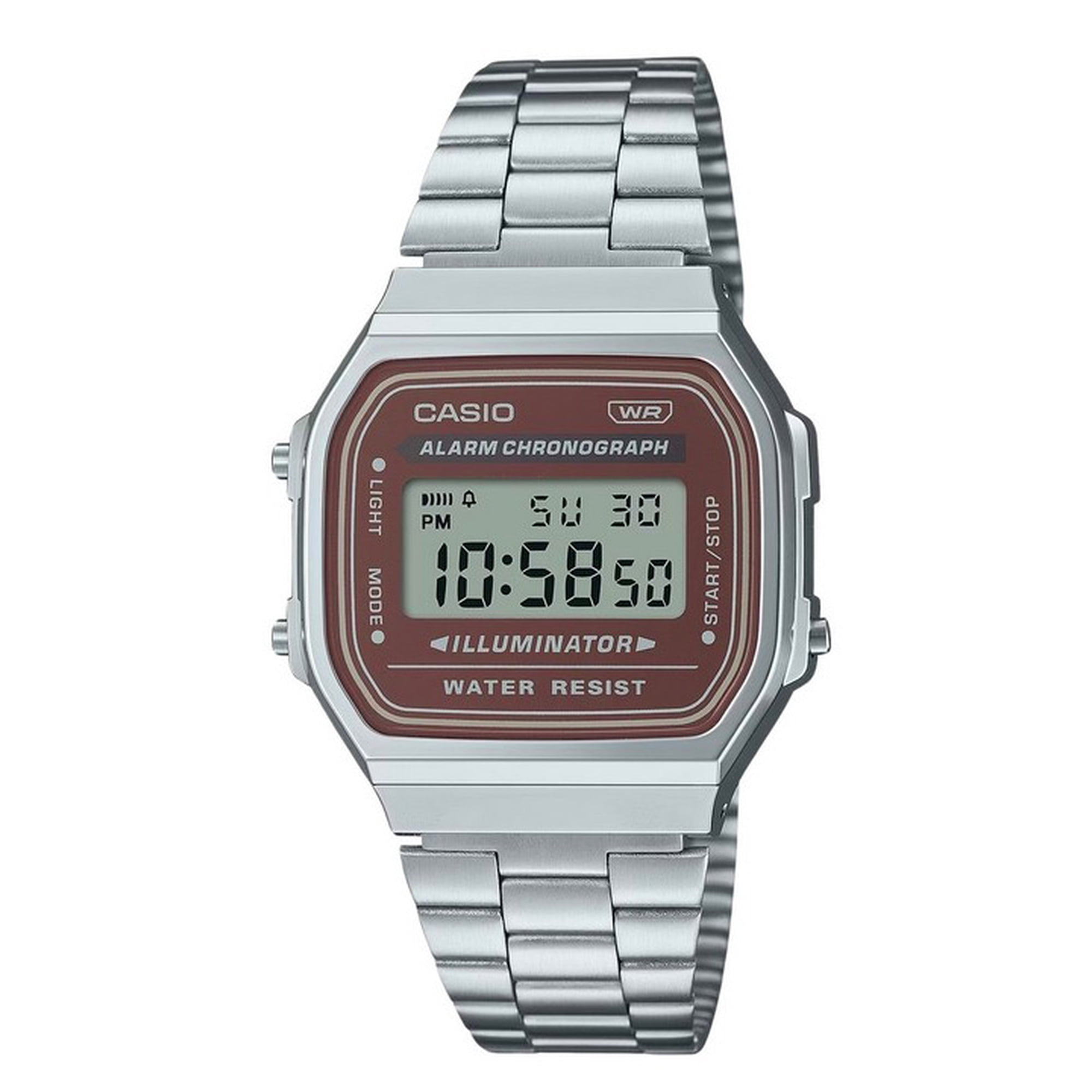 Click here for Casio Vintage Digital Stainless Steel Bracelet Qua... prices