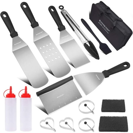 Griddle Accessories Kit 16 Pieces Flat Top Grill Accessories with ...