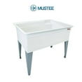 Mustee 28F Bigtub Utilatub Floor Mounted Laundry Tub, 24 x 40 Inches ...