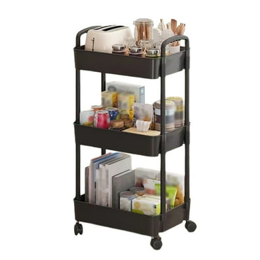 Lexington Rose Gold 3 Tier Rolling Storage Cart by Simply Tidy - Multi ...