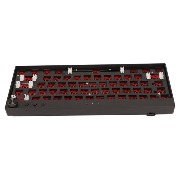 61 Key Mechanical Keyboard DIY Kit, Support 5 Pin Shaft Switch Hot Swap ...