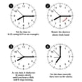 Mini Analog Desk Clock, Adjustable Stand Table Timepiece, Quiet Sweep ...