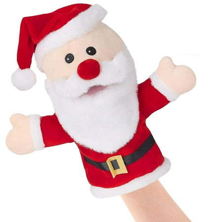 Santa Claus Hand Puppet Plush Toy | Walmart Canada