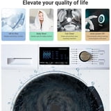 Smad 2.7 Cu ft Front Load Washer Dryer Combo, 16 Built-in Programs ...