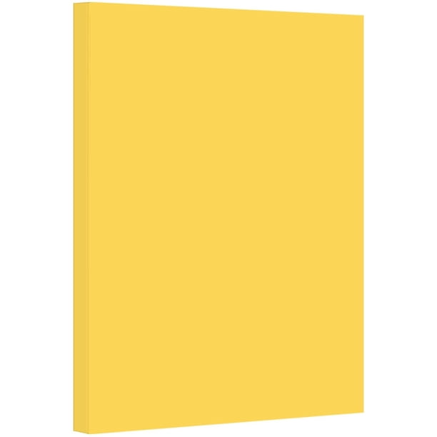 Goldenrod Pastel Color Card Stock Paper, 67lb Cover Medium Weight ...