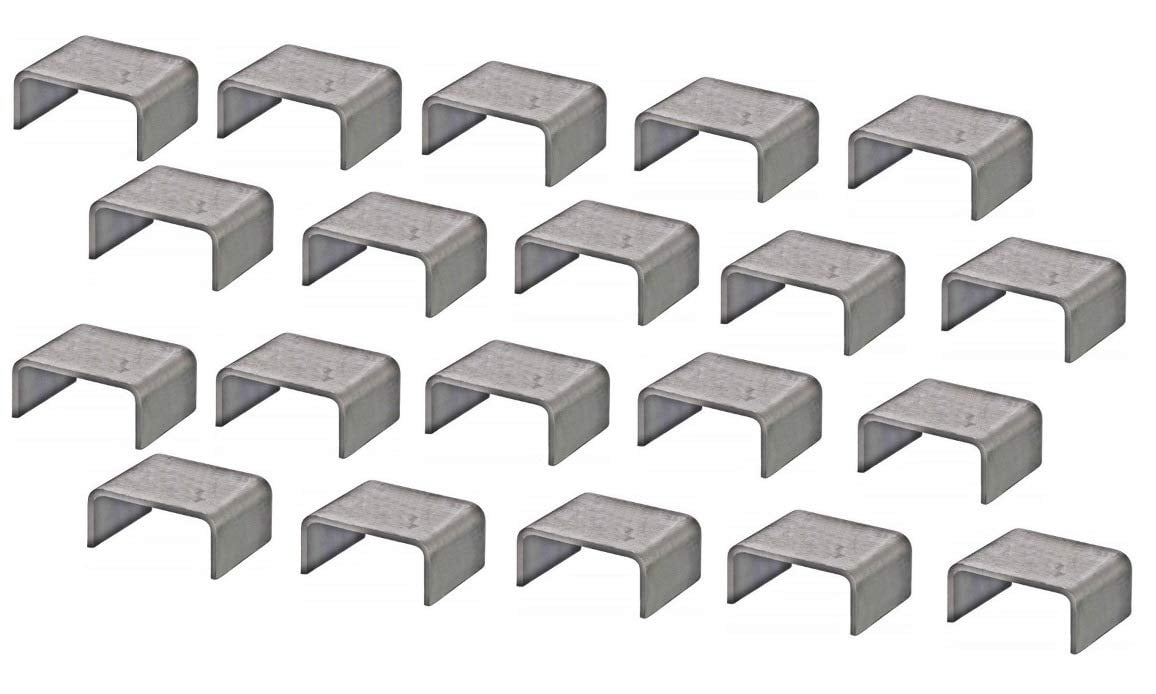 20 Pack Heavy Duty Weld-on 2x4 Steel Stake Pockets for Trailer & Truck ...