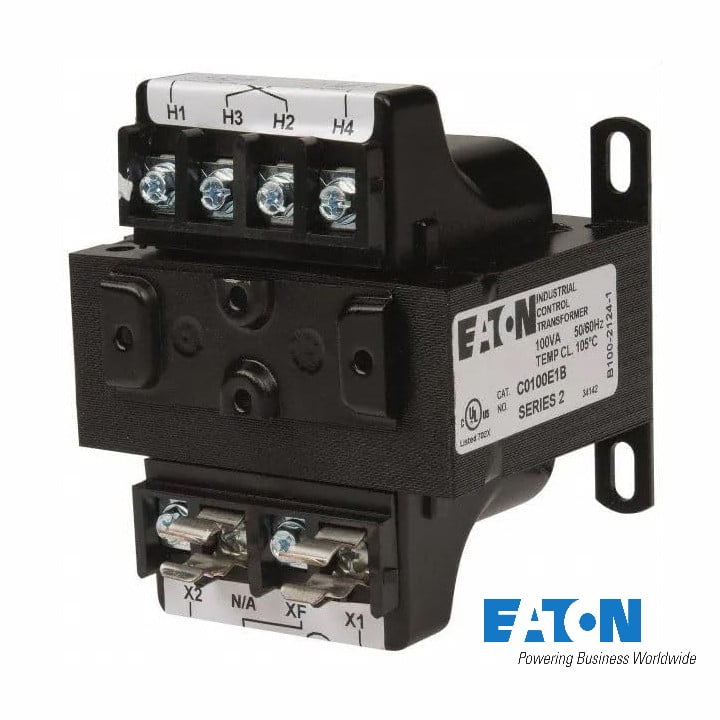 C0075E1B Eaton 75VA Industrial Control Transformer Pri:120X240, Sec ...