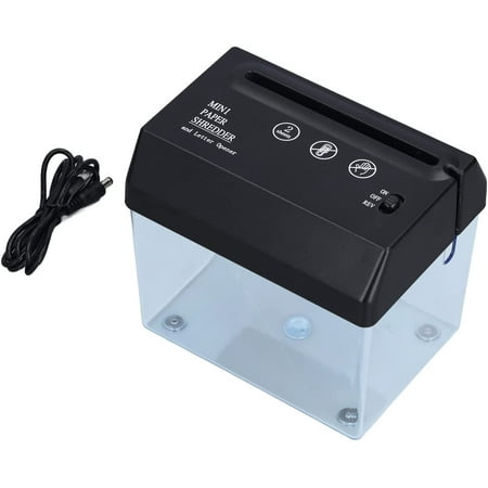 Mini Paper Shredder,Small A6 Electric Paper Shredder,Portable Paper ...