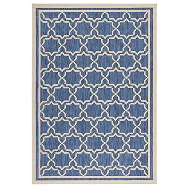 SAFAVIEH Courtyard Collection CY6916 Indoor/ Outdoor Non-Shedding Easy ...
