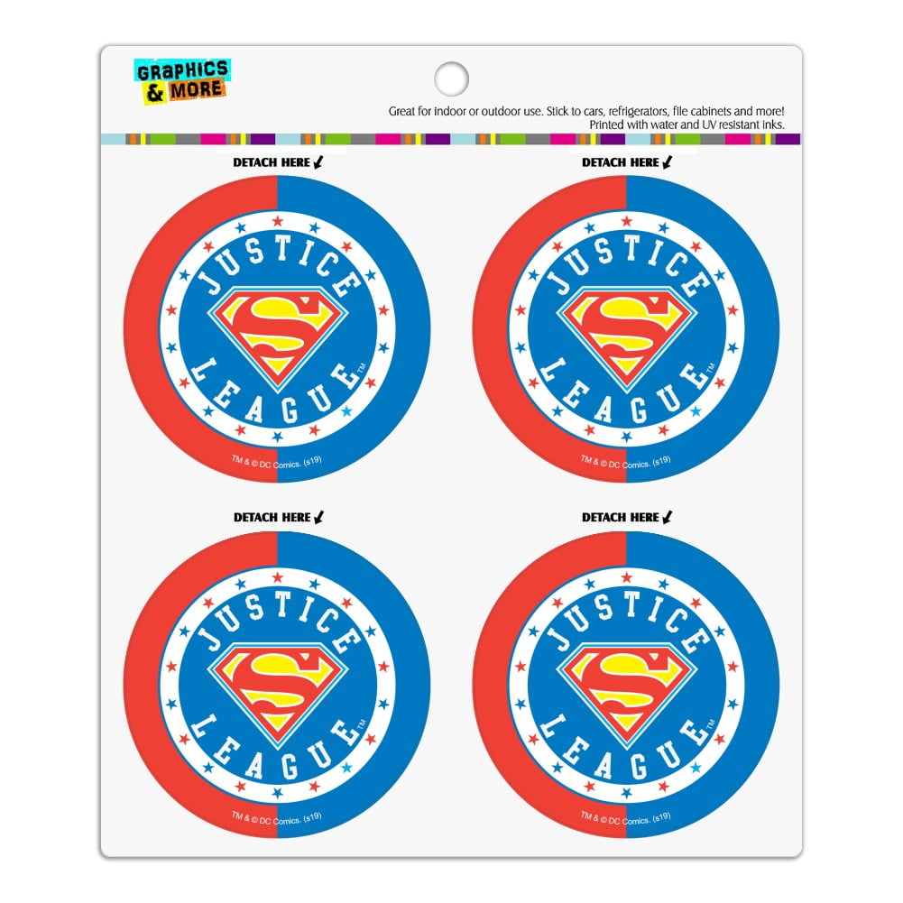 Justice League Superman Athletic Logo Refrigerator Fridge Locker Vinyl ...