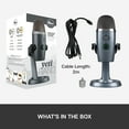 Blue Yeti Nano USB Microphone, Professional Condenser, No-Latency ...